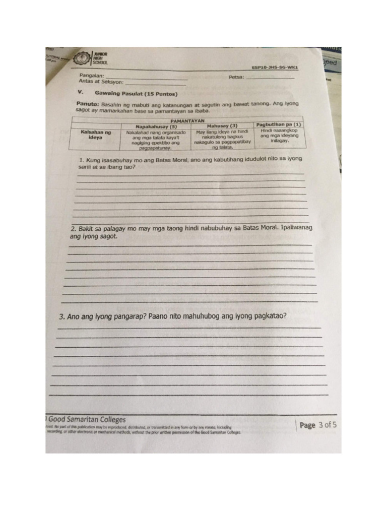 Esp Week 1 Pdf