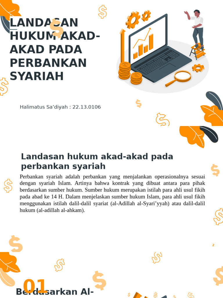 Landasan Hukum Akad Akad Pada Perbankan | PDF