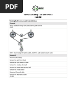 HYUNDAI I10 1.1 12V G4HG: Timing Belt: Removal/installation | PDF ...