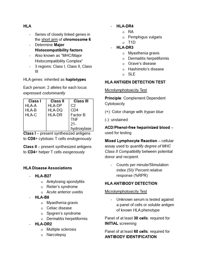 Immuno Lesson 2 | PDF