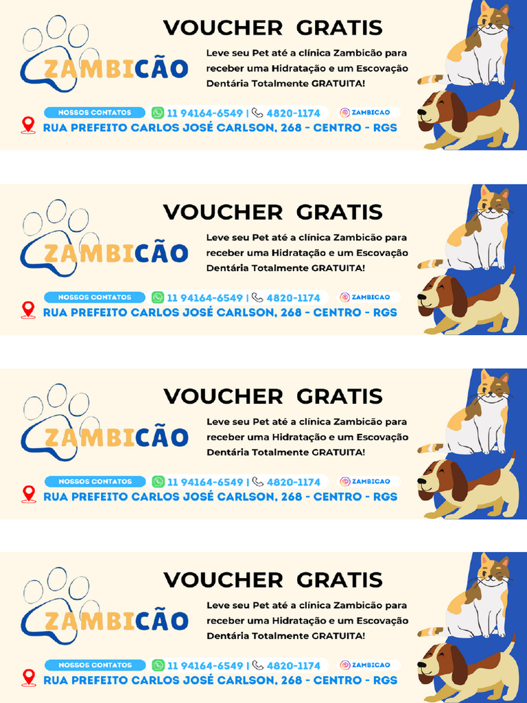Voucher Gratis para Imprimir | PDF