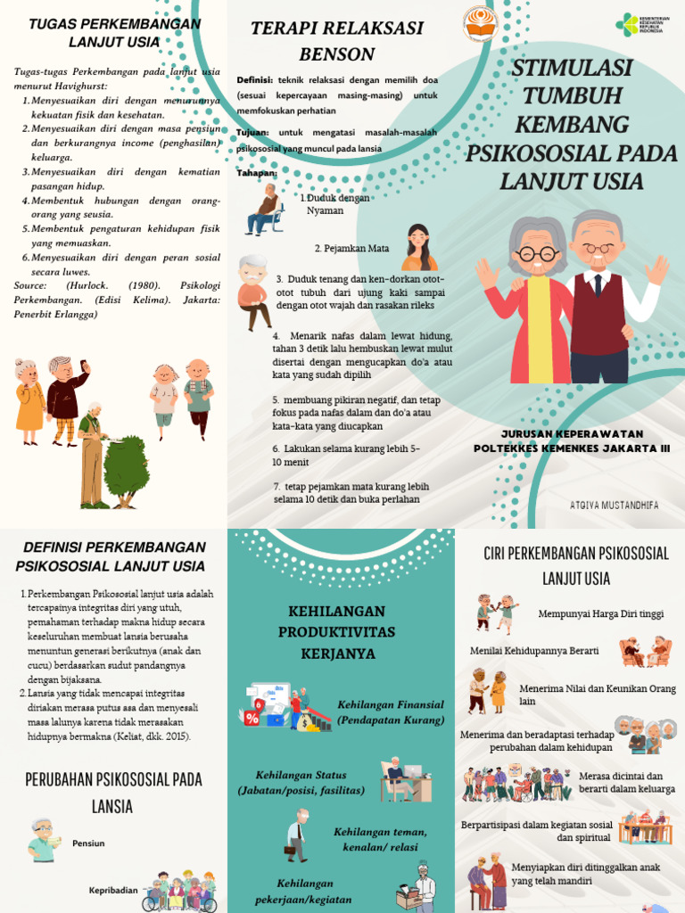 Leaflet Lansia | PDF