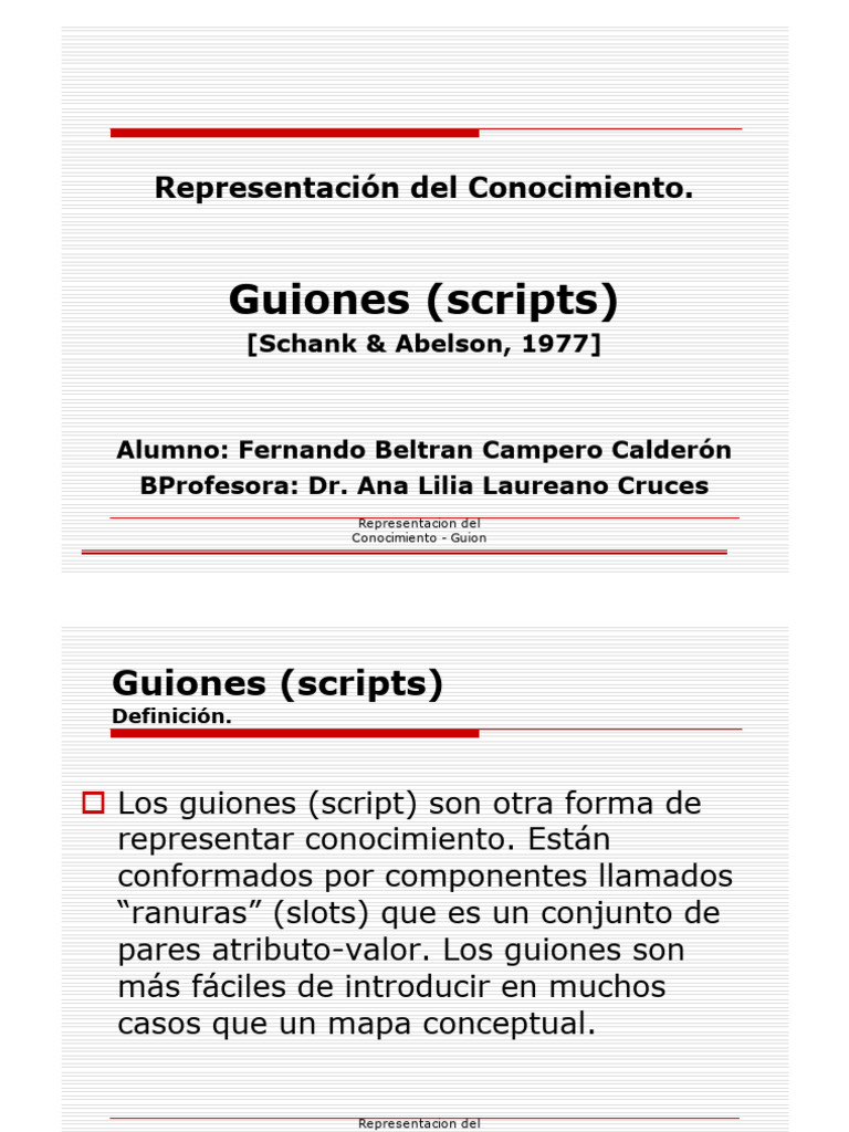 Guion | PDF