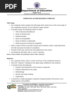 Action Research Proposal Template | PDF | Paragraph | Data Analysis