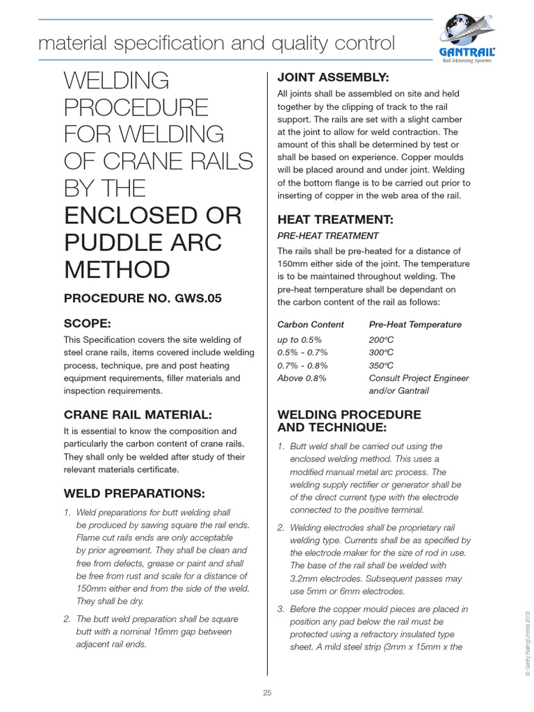 Welding Procedure | PDF