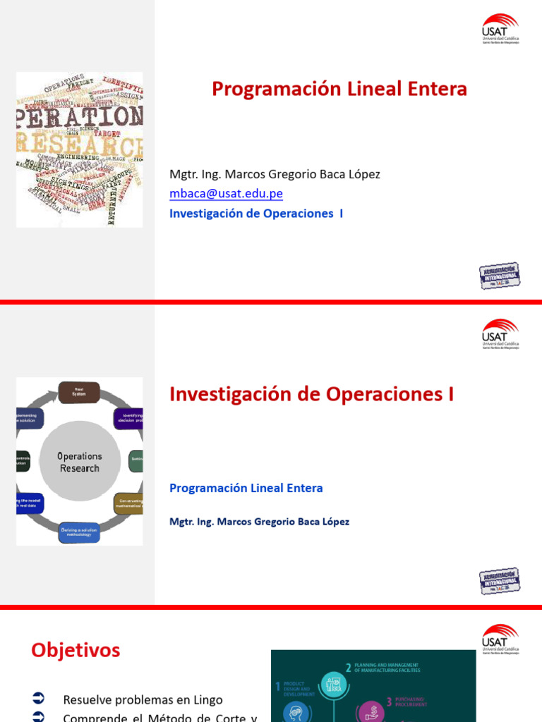 Programación Lineal Entera y Métodos | PDF | Análisis numérico ...