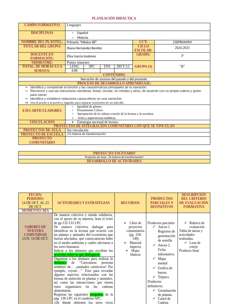 En Sus Marcas... Listos... ¡A Nutrirnos y Desarrollarnos! | PDF