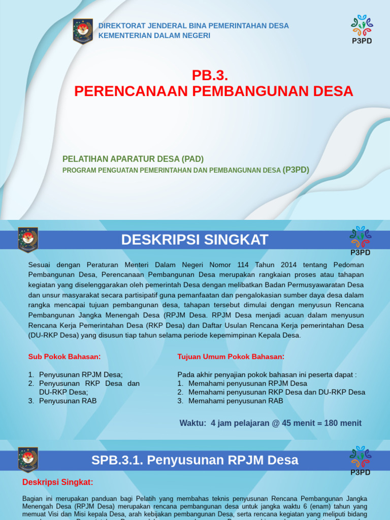 Penyusunan RPJM | PDF