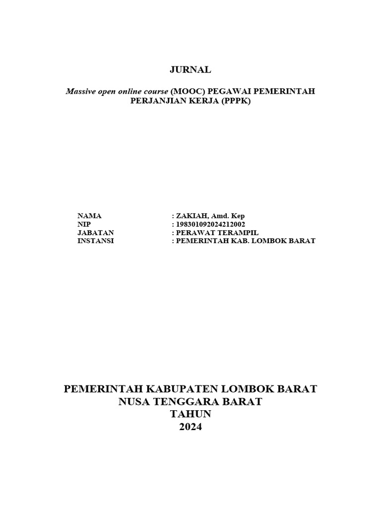 Jurnal Zakiah | PDF