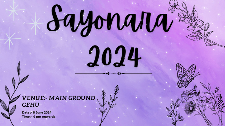 Sayonara | PDF