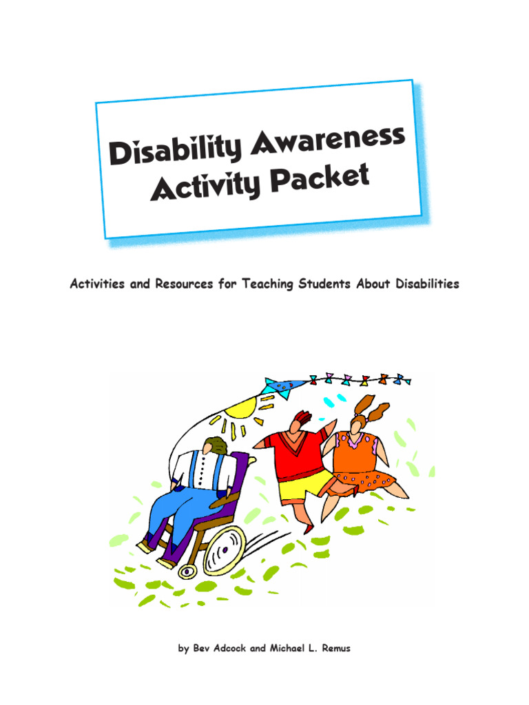 Diability Awareness Activities and Resources For Teaching Students ...