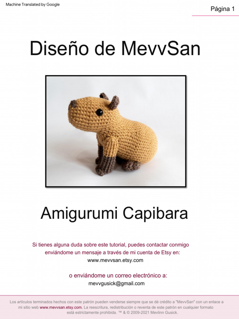 Capibara 1 | PDF