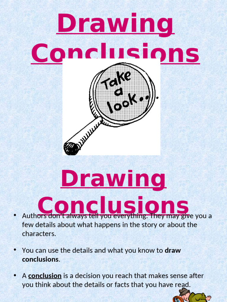 Drawing Conclusions | PDF