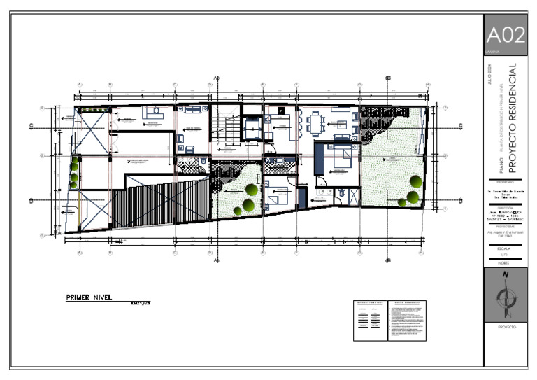 Arq 01 Primer Piso | PDF