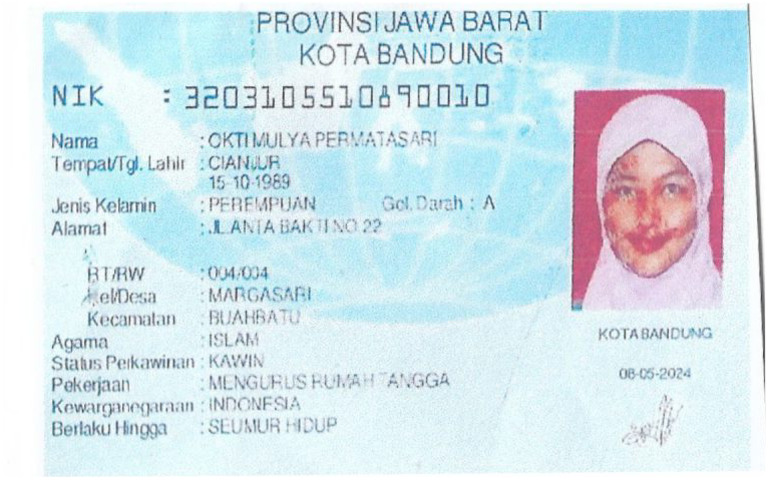 KTP Ibu - Siddqi | PDF