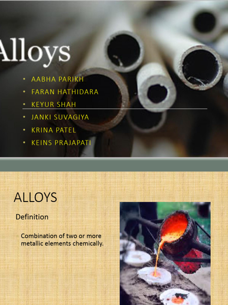 Alloys | PDF