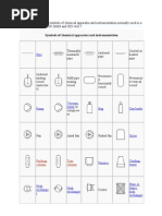 Plumbing Pipe and Fitting Symbols | PDF | Valve | Plumbing