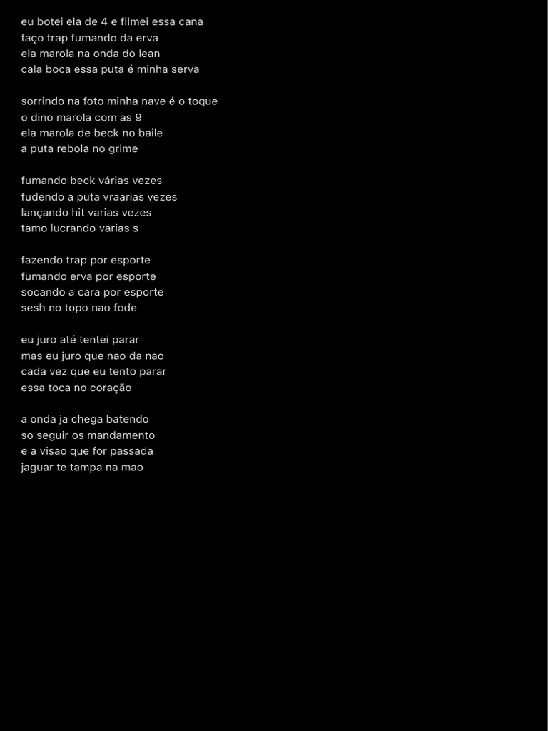 Eu Botei Ela de 4 e Filmei Essa Cana | PDF