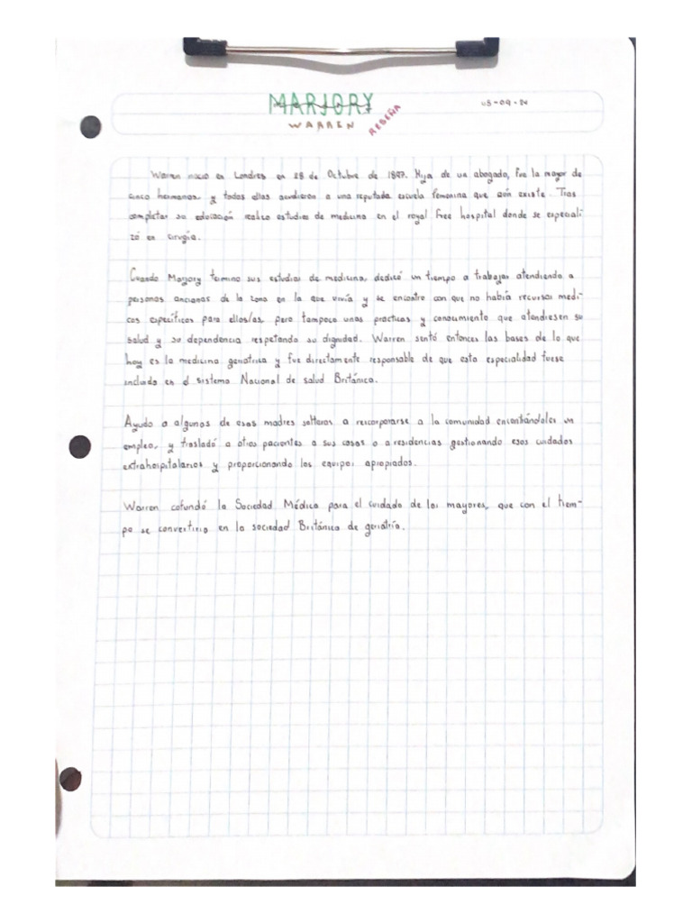 Marjory Warren. | PDF