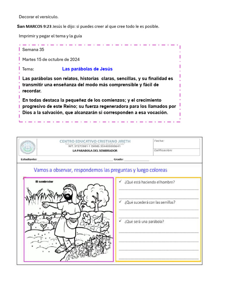 La Parabola | PDF