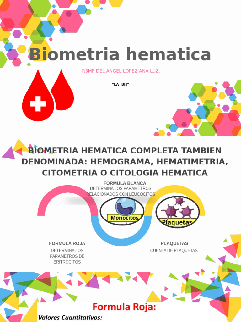 Biometria Hematica Clase | PDF