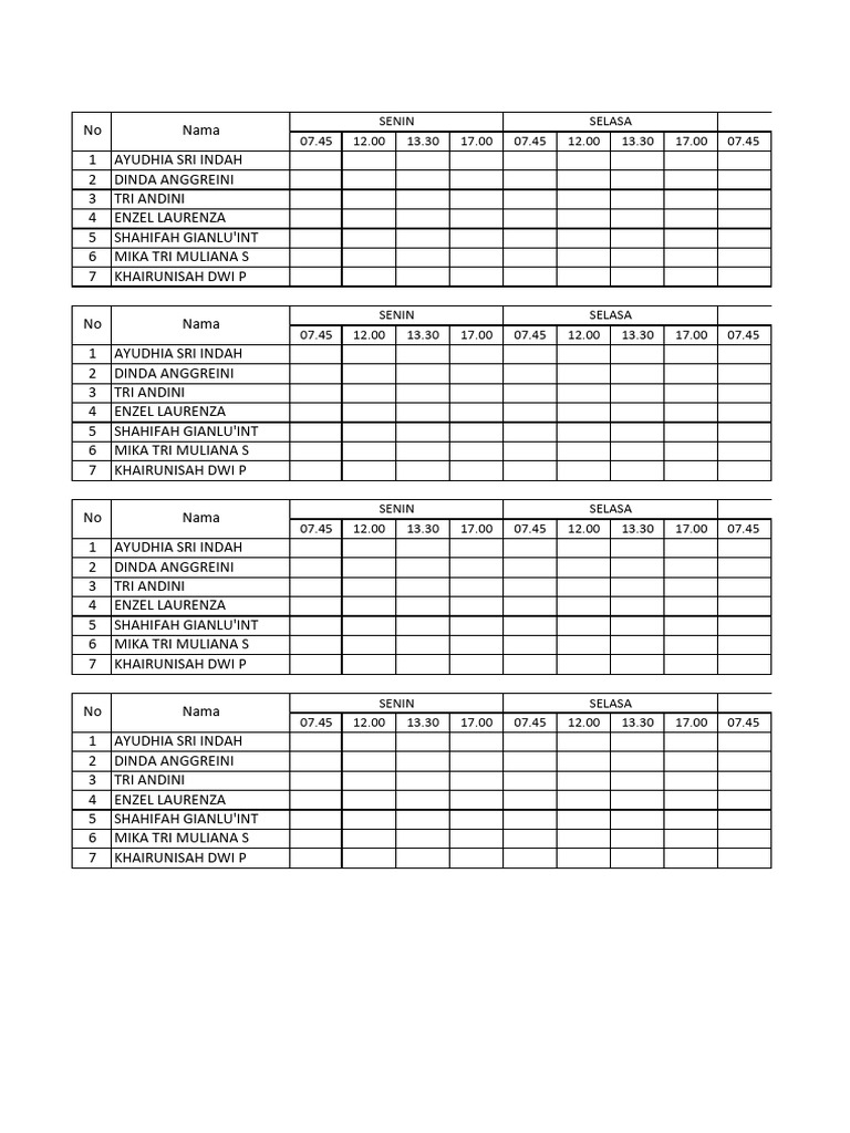 Absen PKL Multimedia PDF | PDF