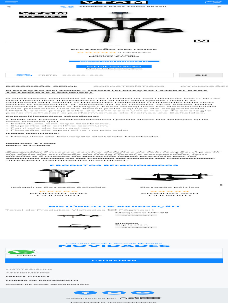 Vtom Oficial - Elevação Deltoide 2 | PDF