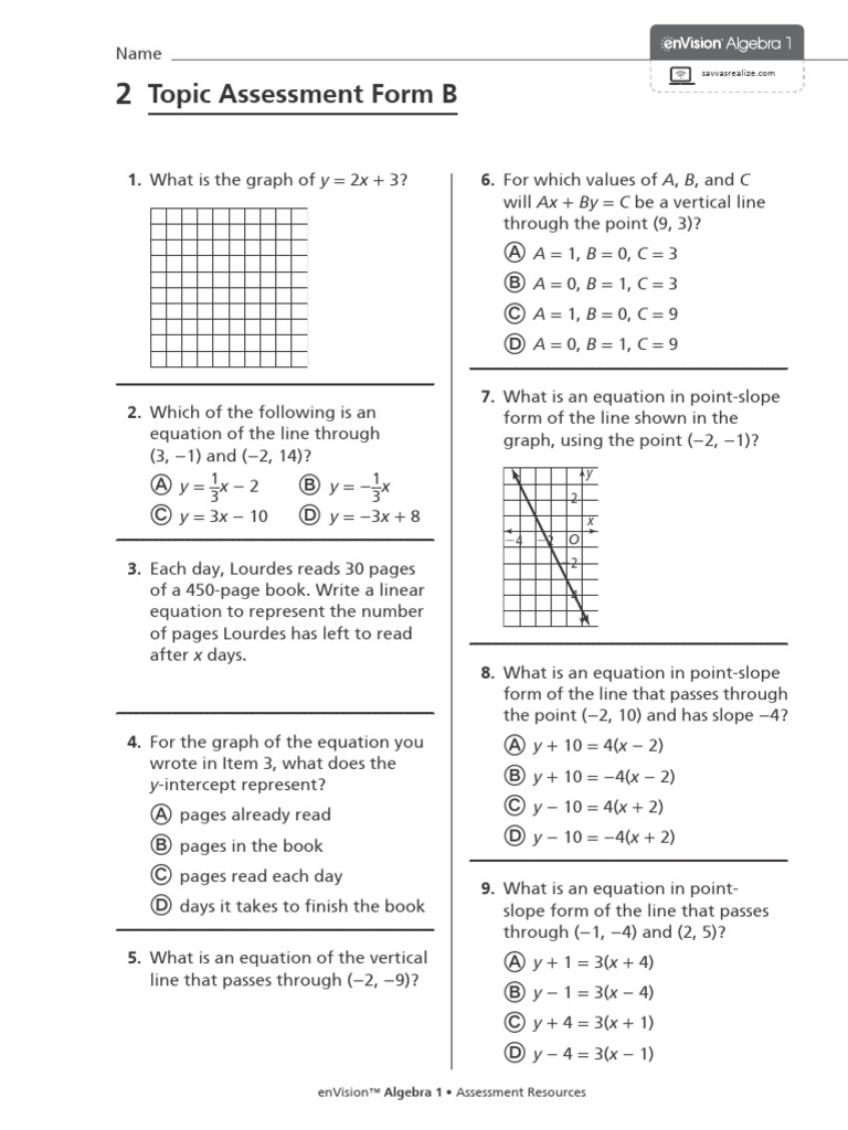 Topic 2 - Assessment Form B PDF | PDF