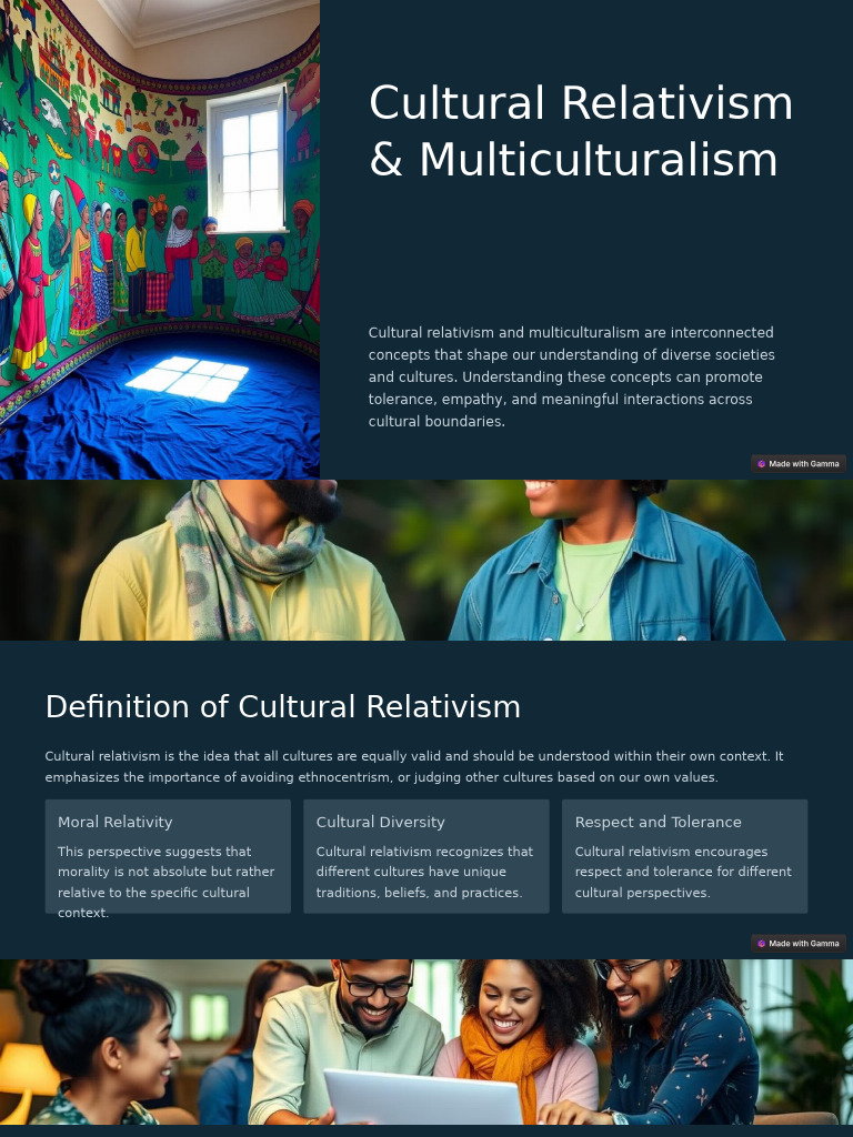 3.cultural Relativism and Multiculturalism | PDF