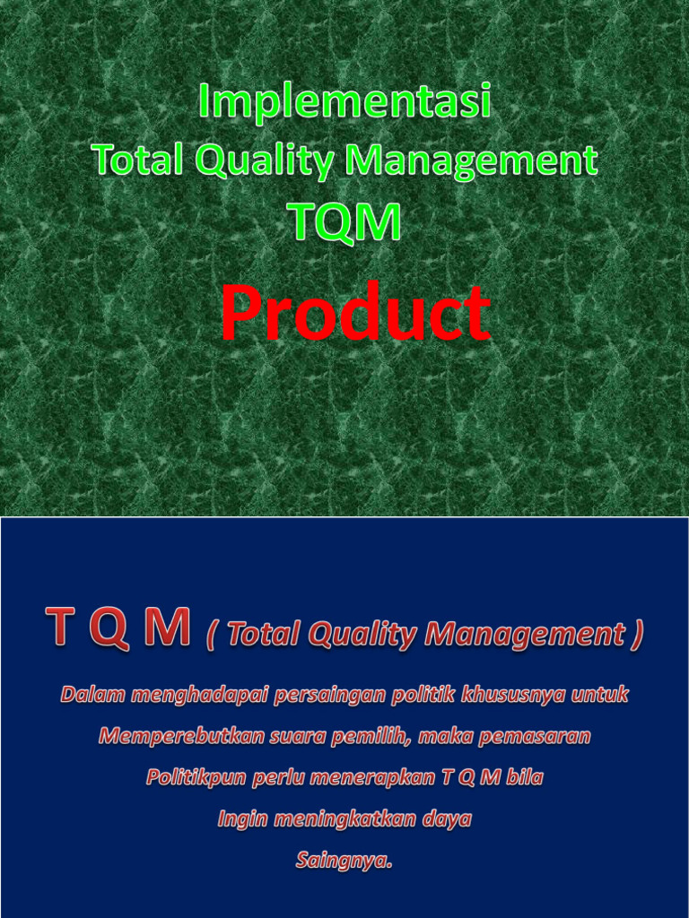 Implementasi TQM | PDF