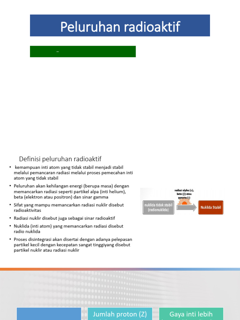 Peluruhan Radioaktif - 4 | PDF