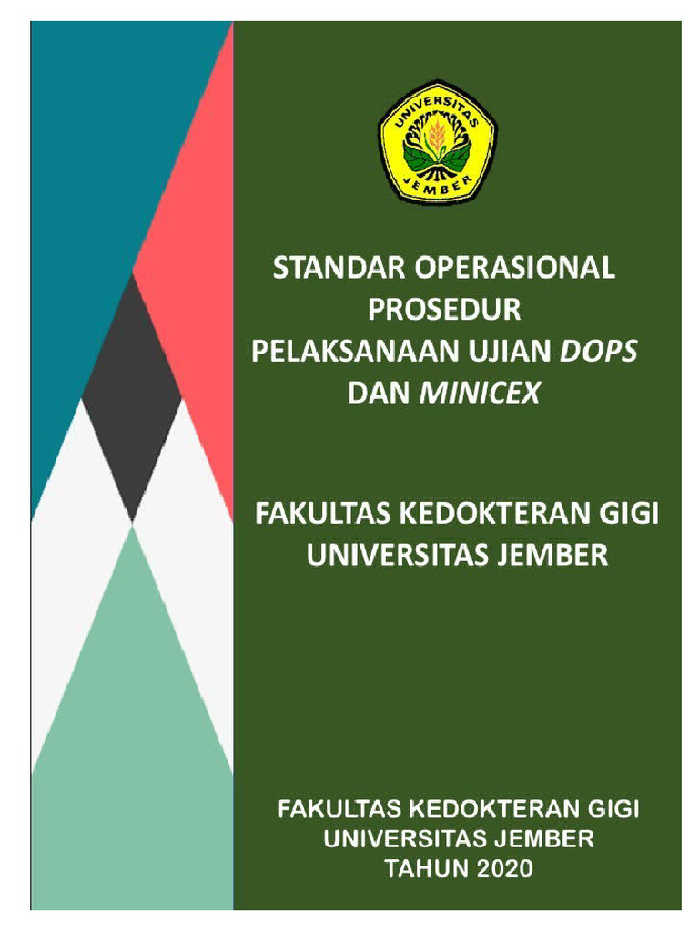 SOP Pelaksanaan DOPS Dan Mini CEX-1 | PDF