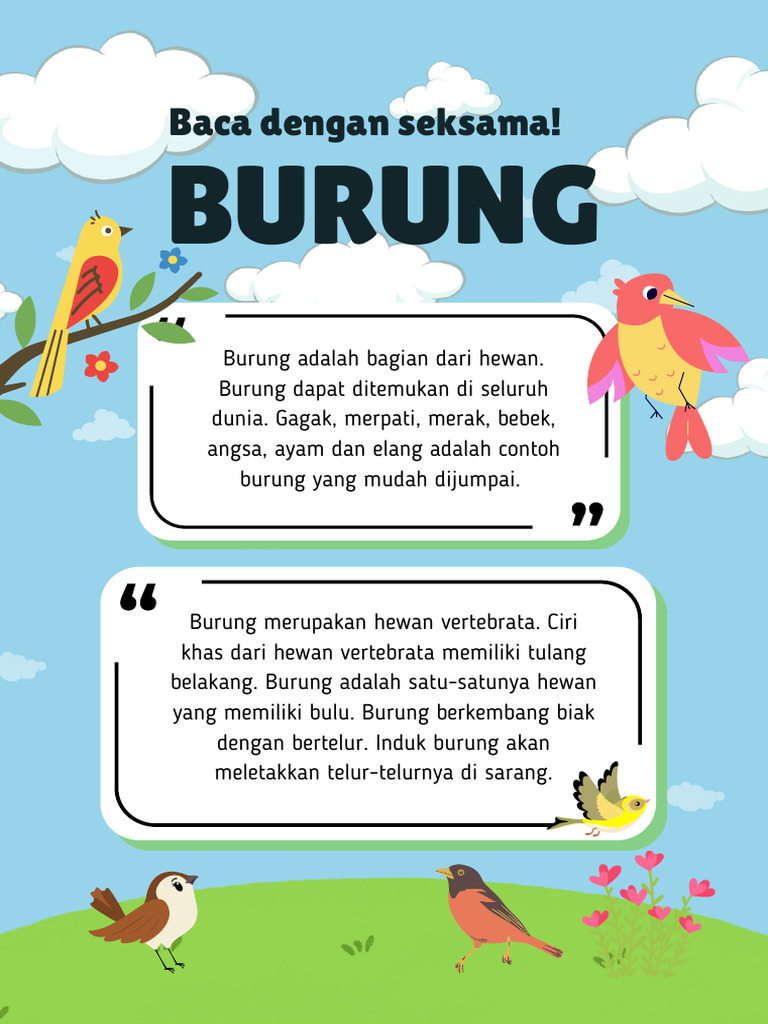 Cerita Burung | PDF
