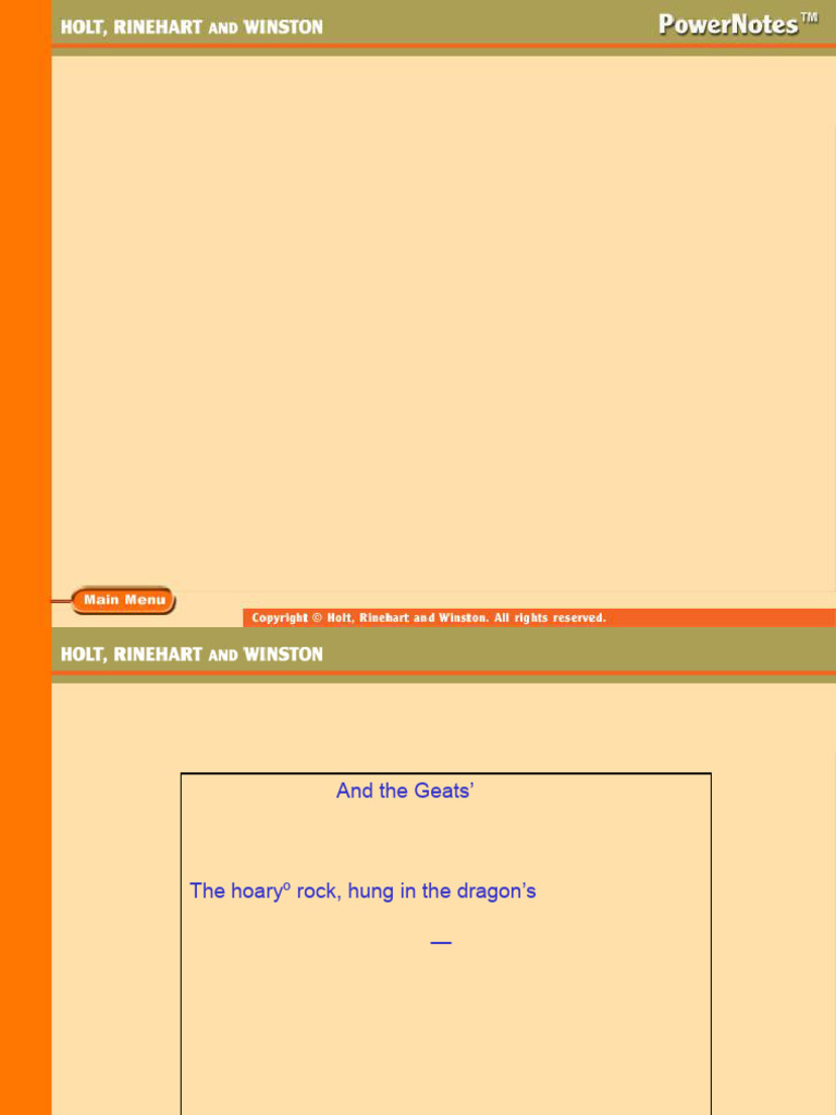 Alliteration & Kennings | PDF