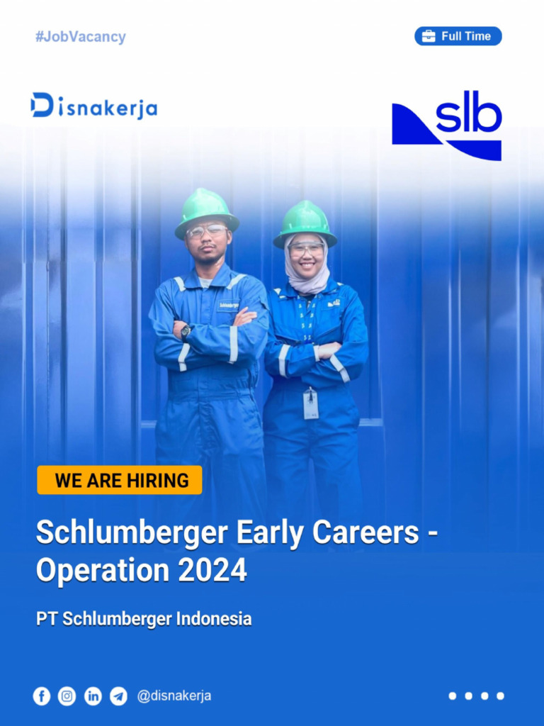Lowongan Kerja PT Schlumberger Indonesia | PDF