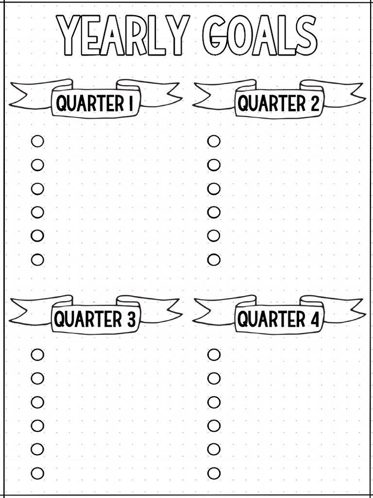 Goal Setting Pack | PDF