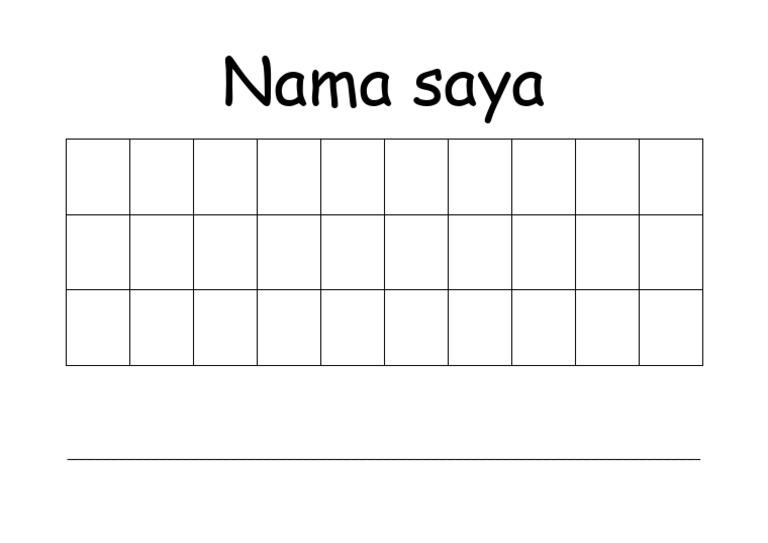 Nama Saya | PDF