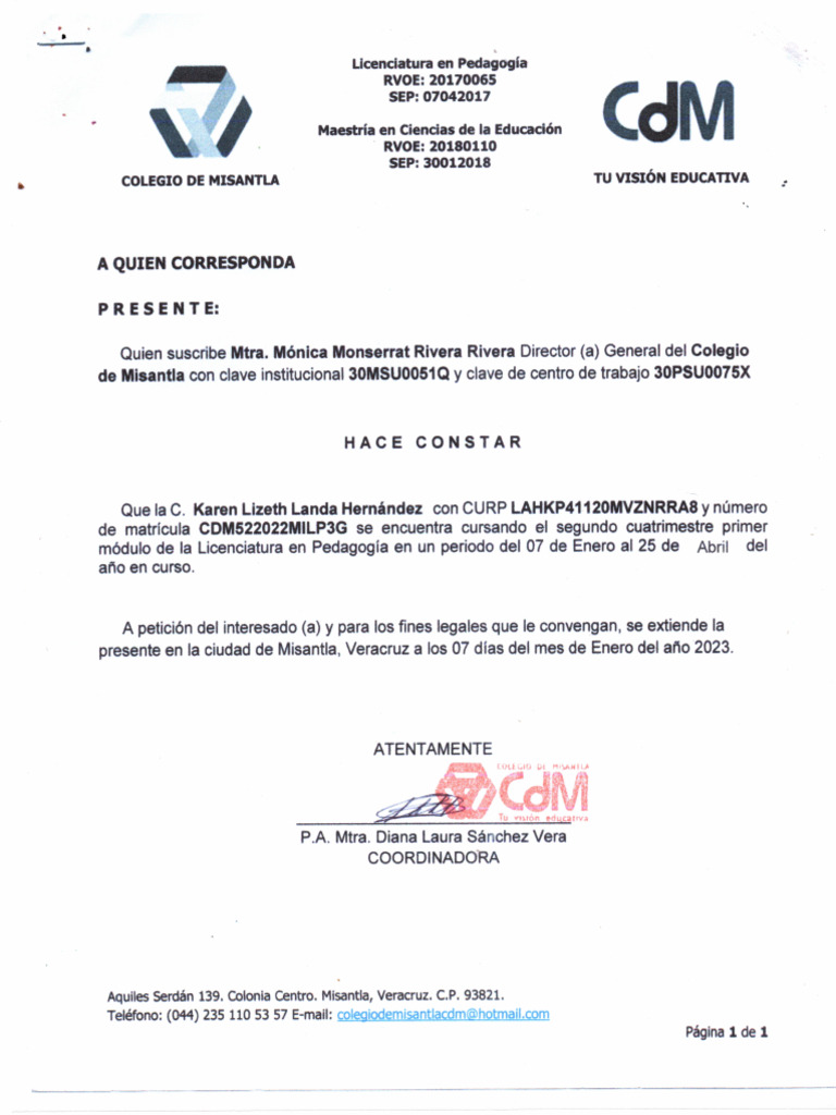 Karen Lizeth Landa Hernandez | PDF