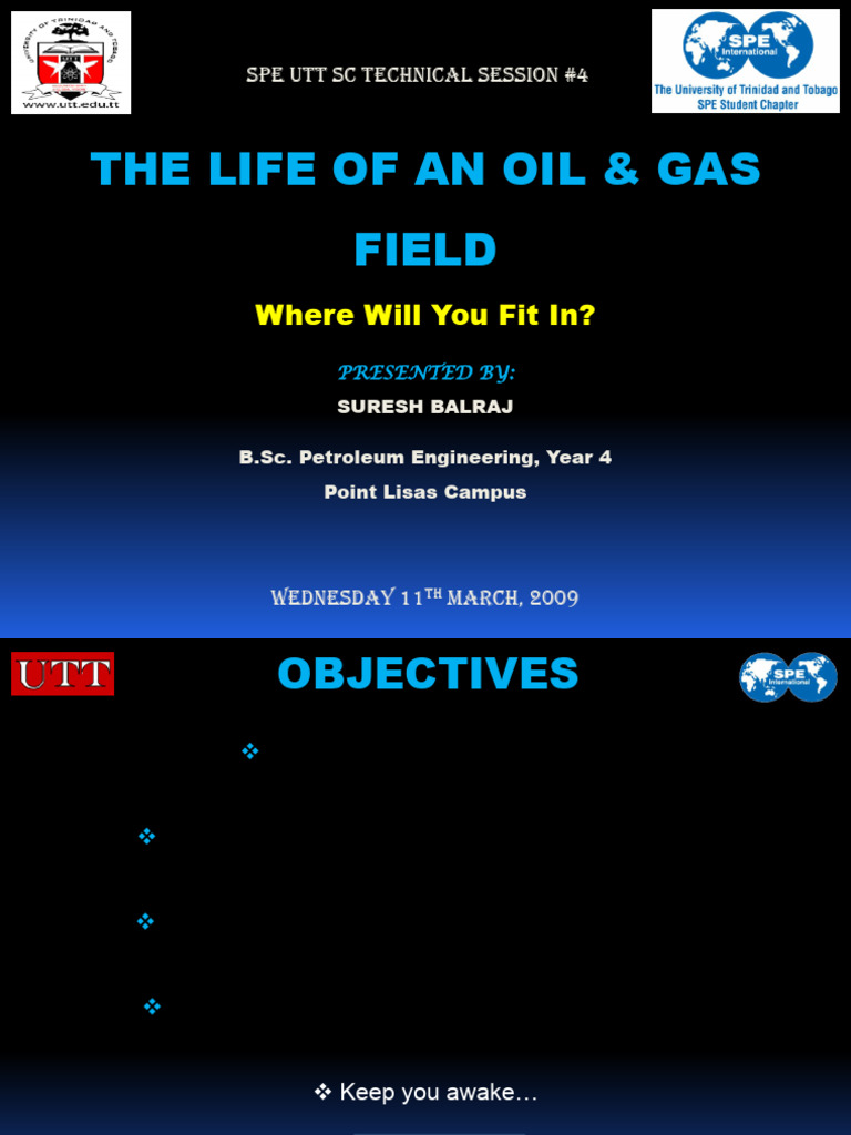 The Life of An Oil and Gas Field | PDF