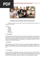 Banquet Opening & Closing Checklist | PDF | Home | Food And Drink