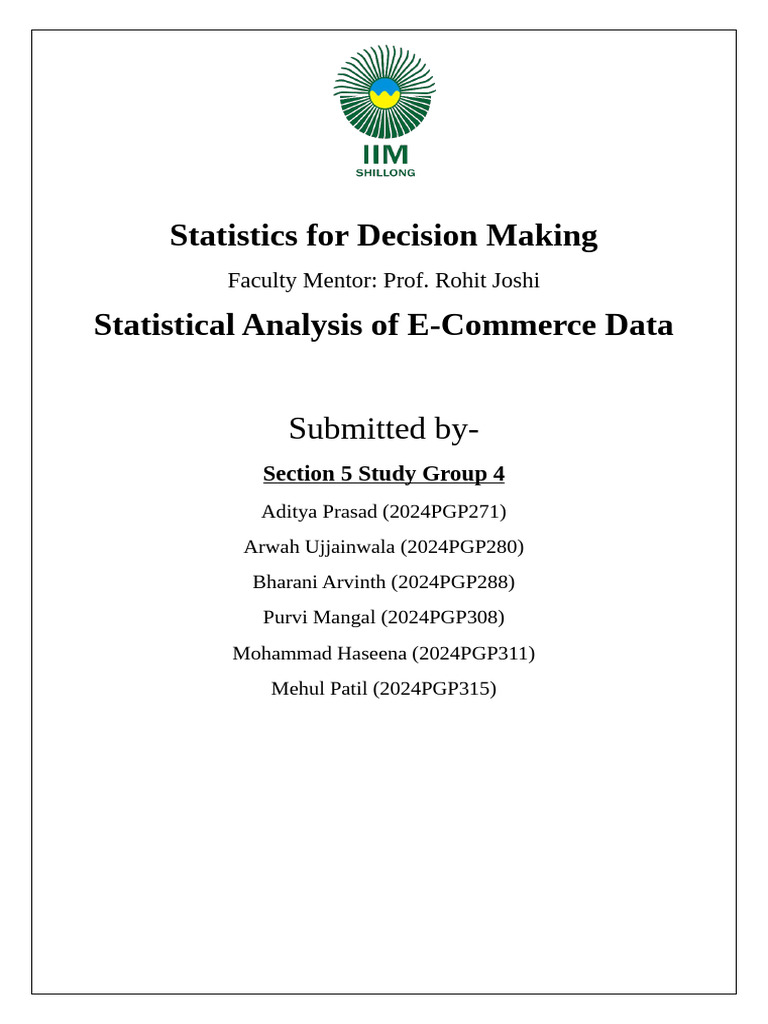Group 4 Section5 SDM | PDF