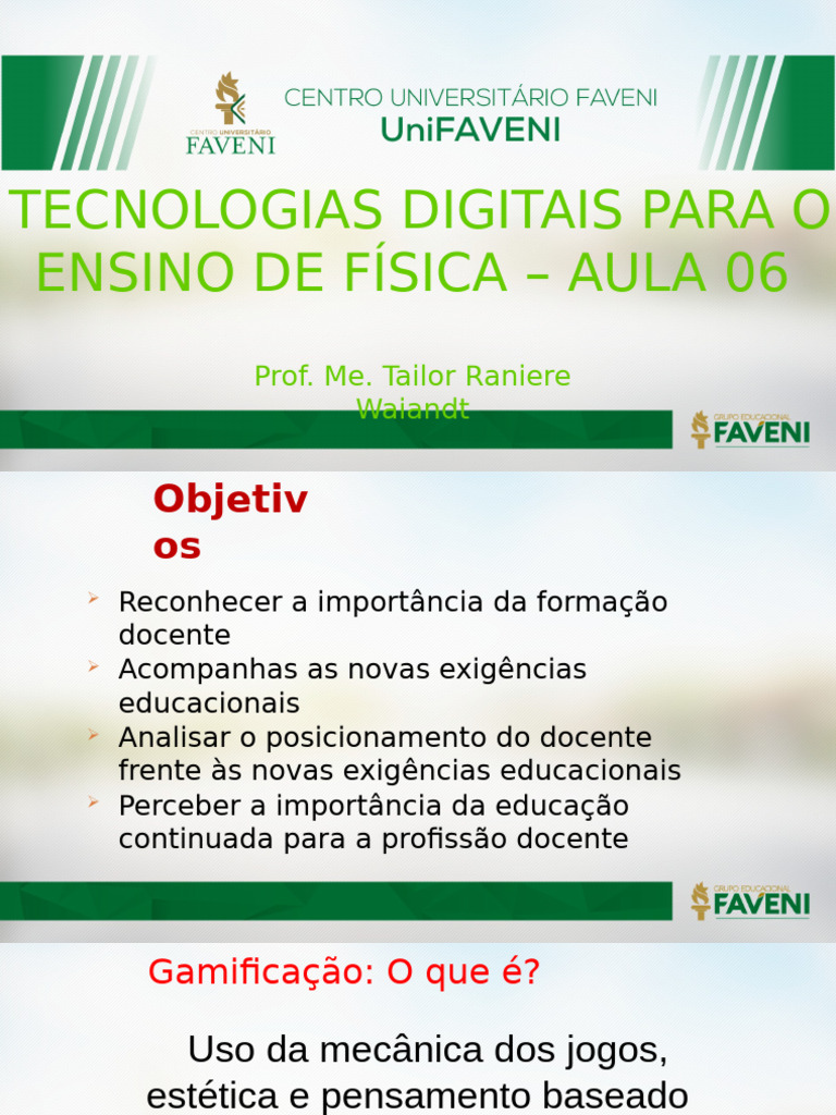 Aula 06 tecnologias digitais | PDF