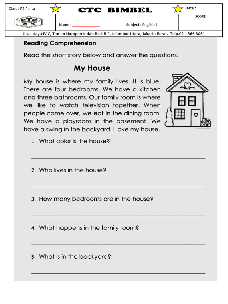 English P2 Pelita Read Passage | PDF