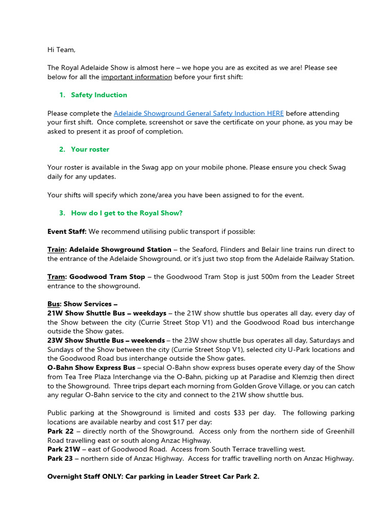 RAS 2024 - Staff Brief | PDF