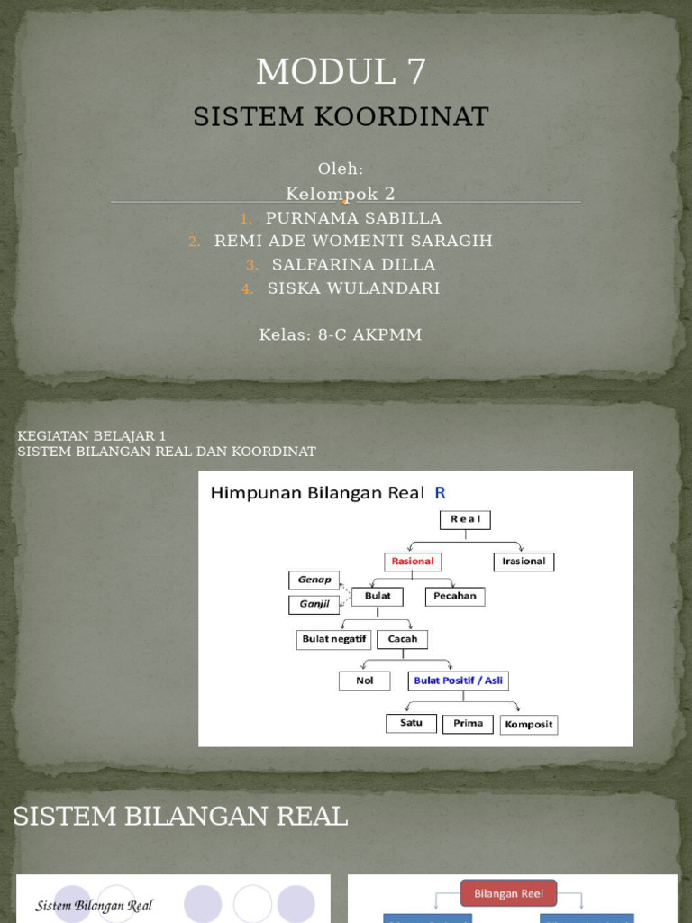 Modul 7 Sistem Koordinat KB1 | PDF