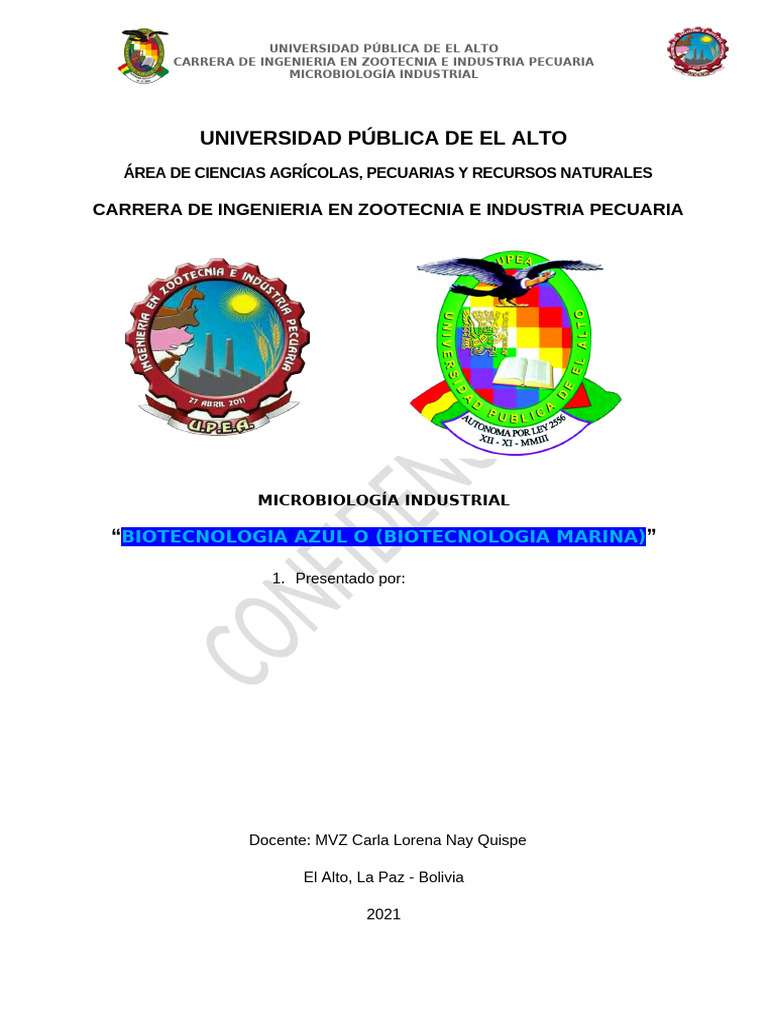 Biotecnologia Bluuu | PDF