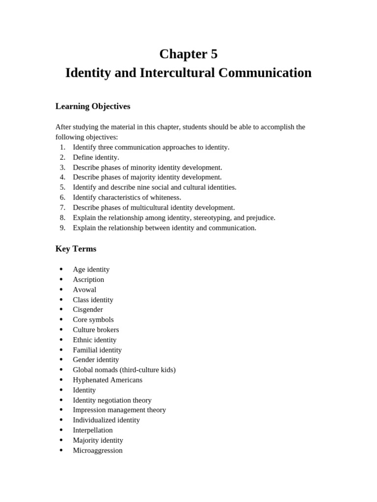 Chapter 5 Outline | PDF