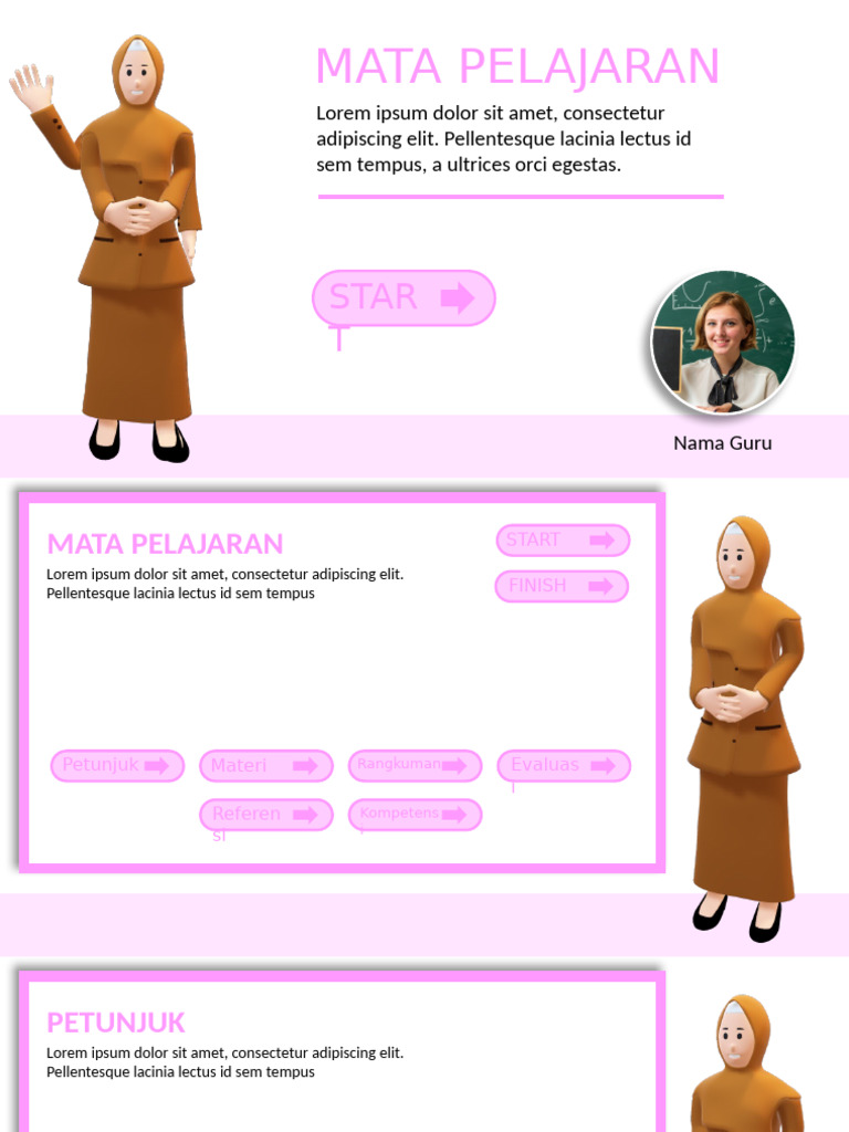 Template Presentasi 5 | PDF