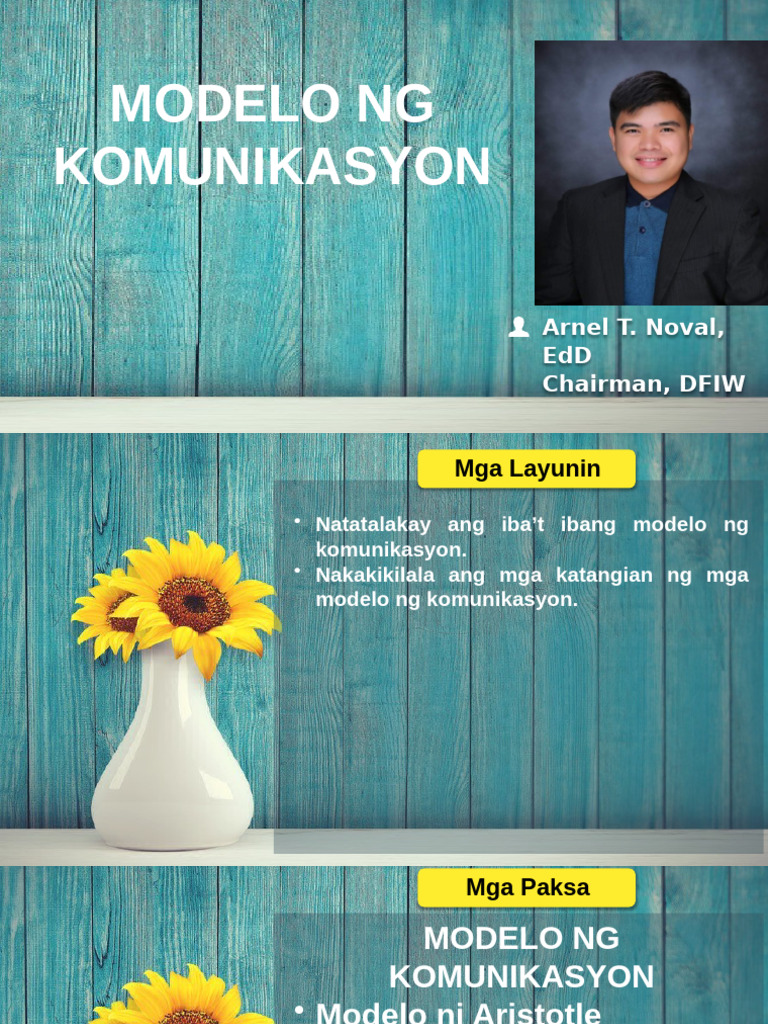 Aralin 2 Gee KKF Modelo NG Komunikasyon | PDF