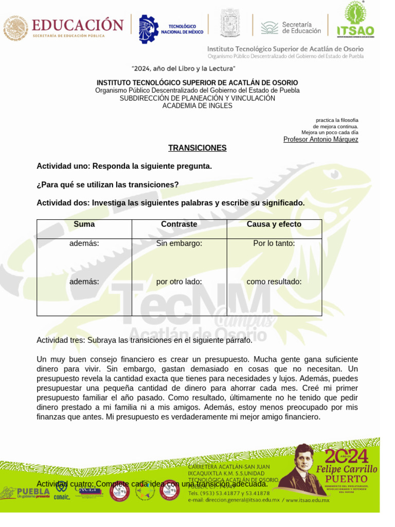 Transitions (1) 54 | PDF